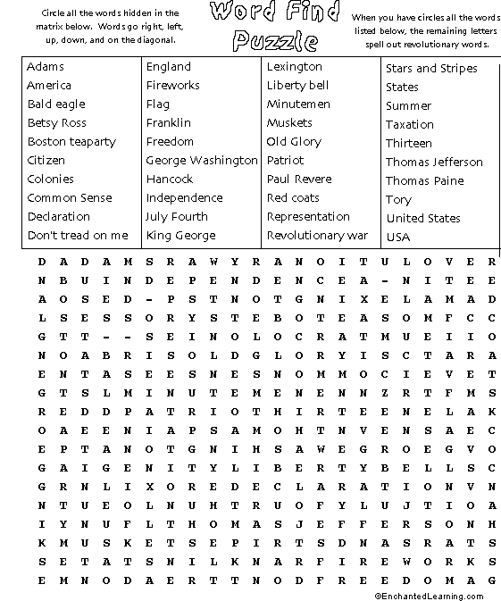 Difficult Word Search Puzzles