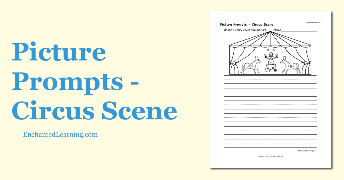 Picture Prompts - Circus Scene - Enchanted Learning