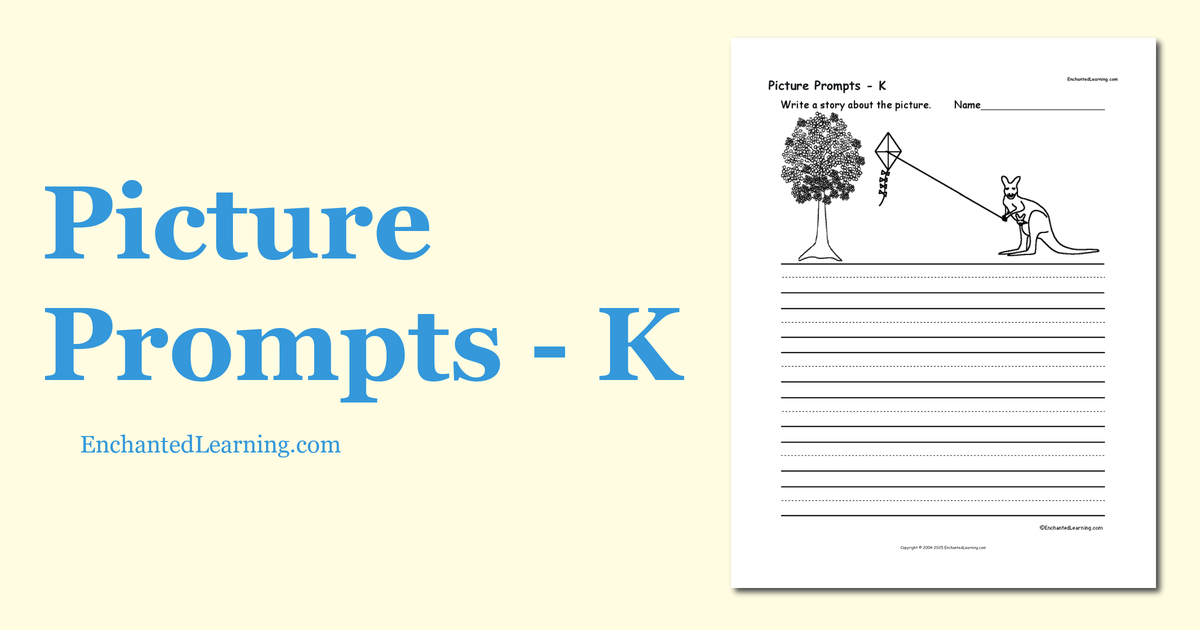 Picture Prompts - K - Enchanted Learning
