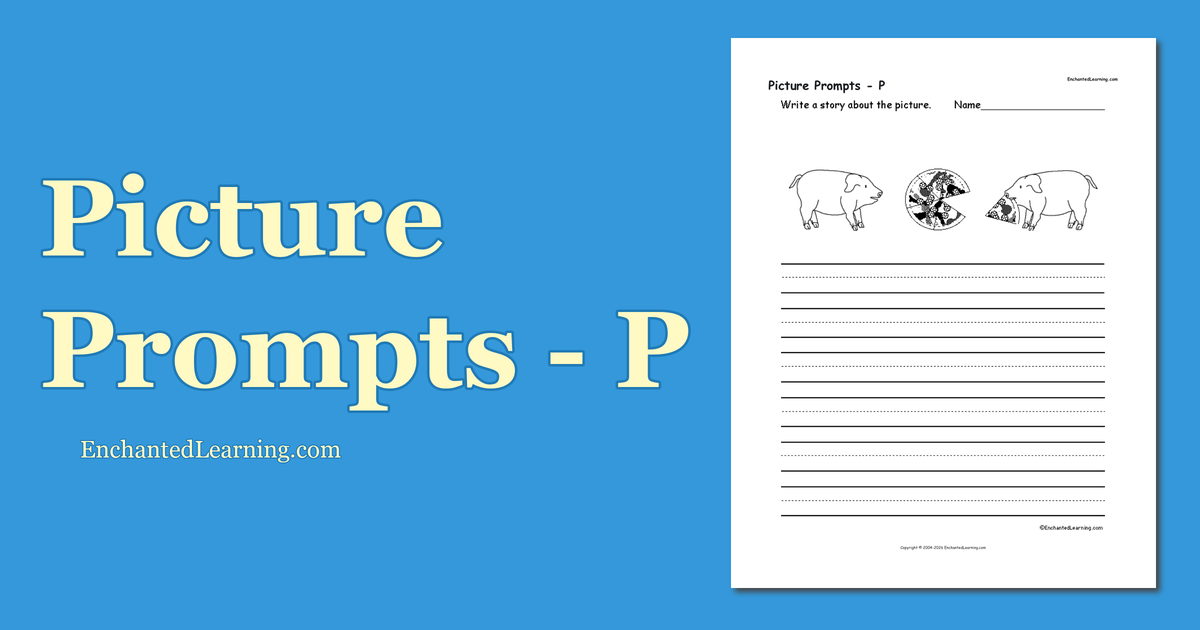Picture Prompts - P - Enchanted Learning