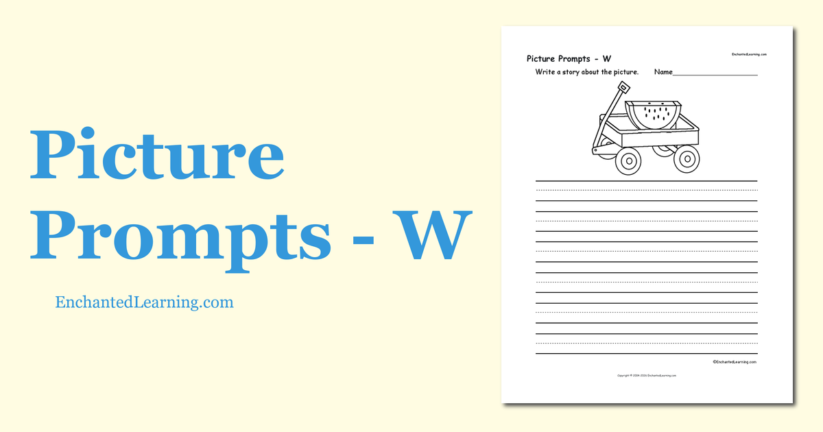 Picture Prompts - W - Enchanted Learning