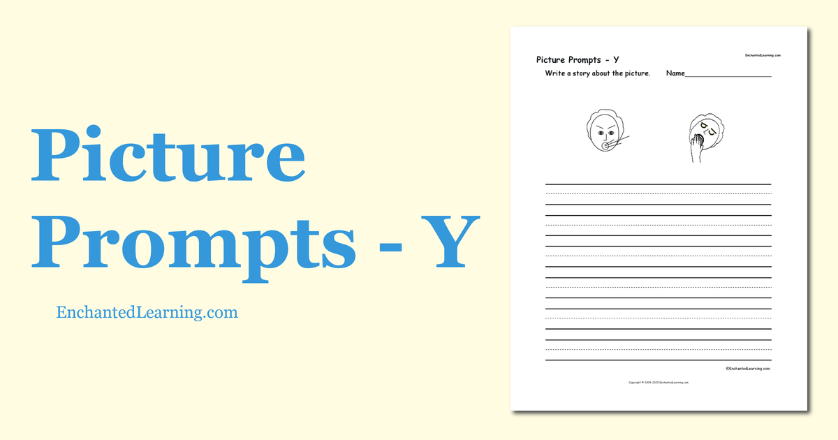 Picture Prompts - Y - Enchanted Learning