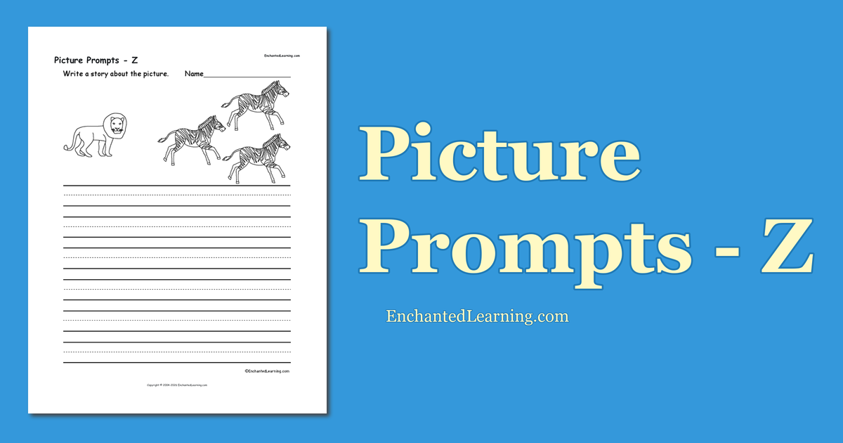 Picture Prompts - Z - Enchanted Learning