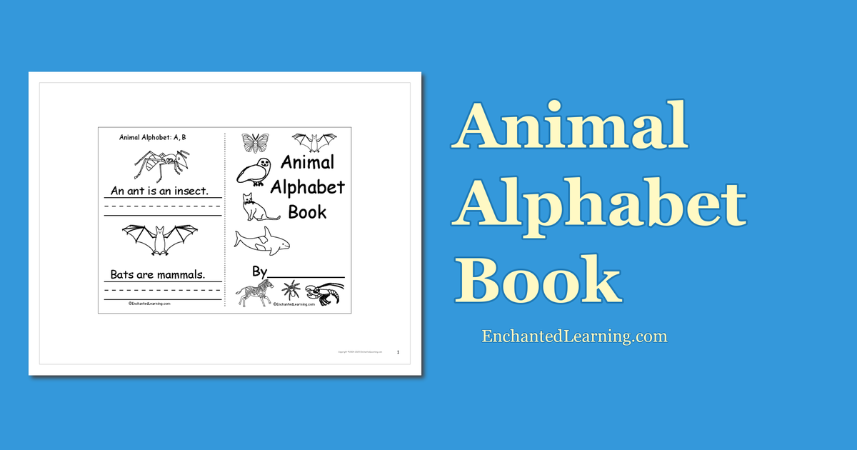 Animal Alphabet Book - Enchanted Learning