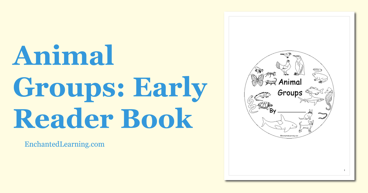 Animal Groups: Early Reader Book - Enchanted Learning