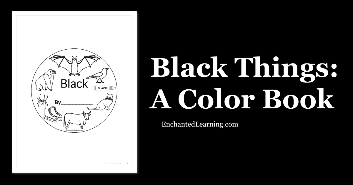 Black Things: A Color Book - Enchanted Learning