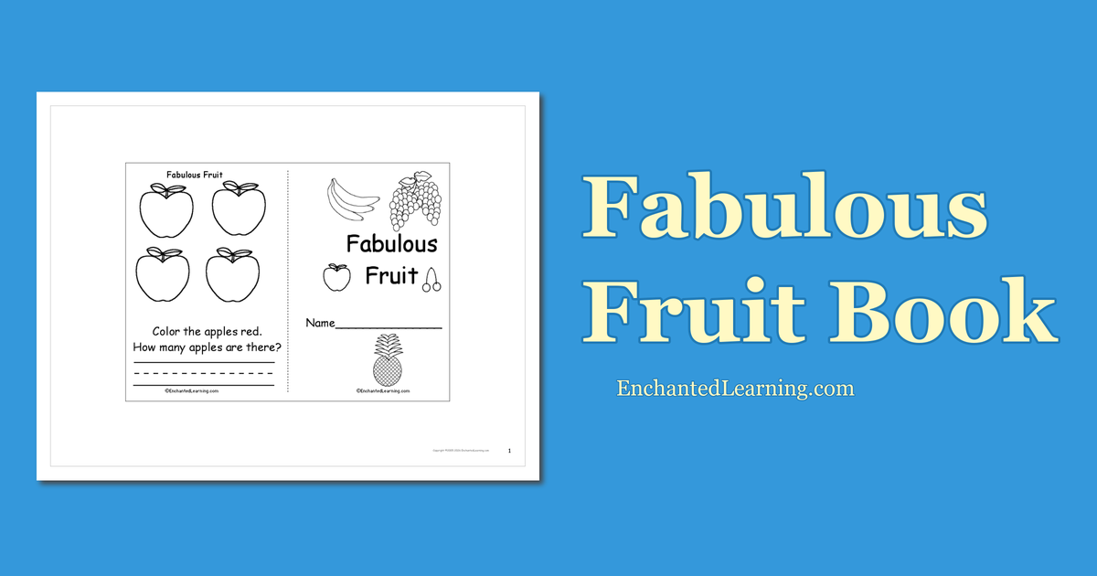 Fabulous Fruit Book - Enchanted Learning