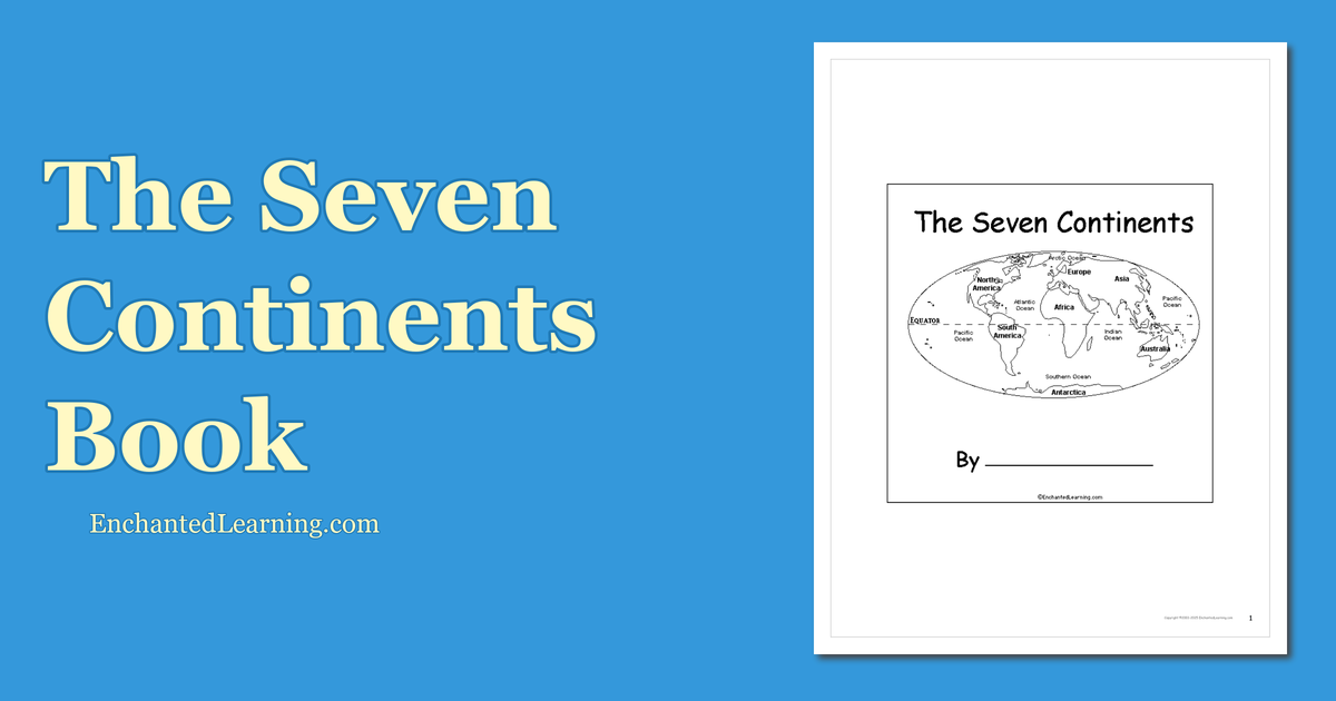 Continents Enchantedlearningcom