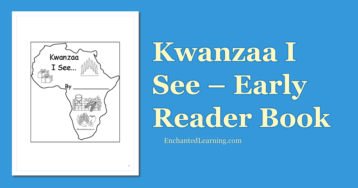 Kwanzaa I See – Early Reader Book - Enchanted Learning