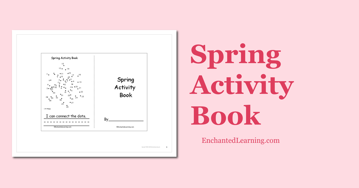 Spring Activity Book - Enchanted Learning