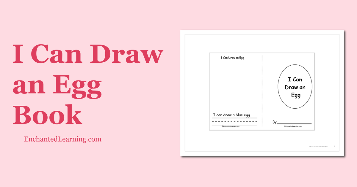 I Can Draw an Egg Book - Enchanted Learning