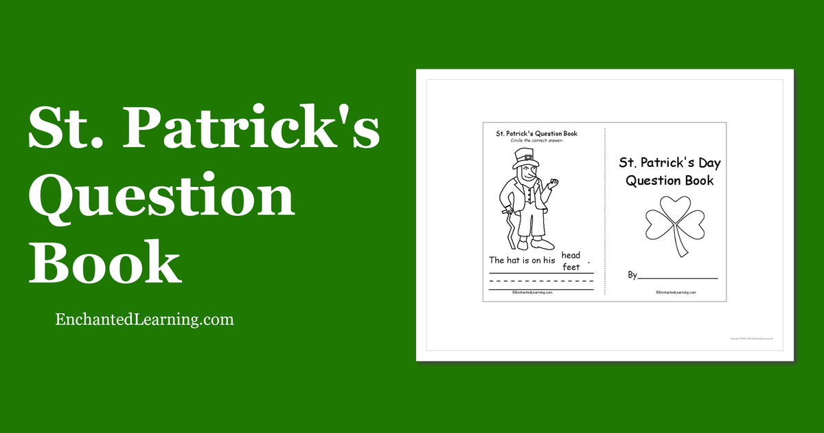 St. Patrick's Question Book - Enchanted Learning