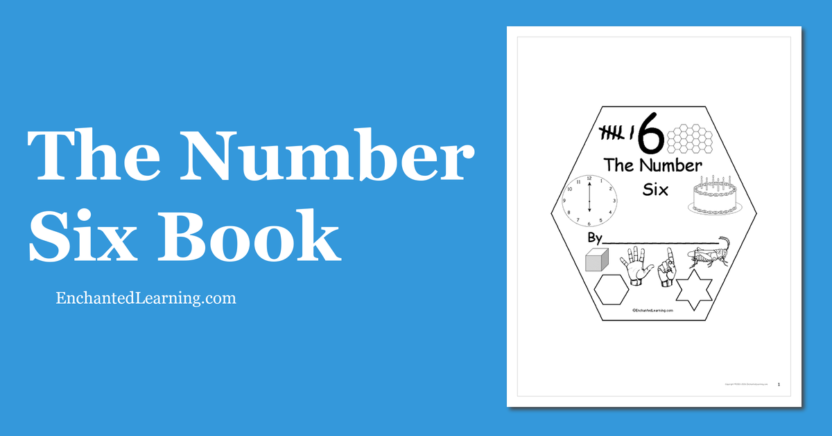The Number Six Book - Enchanted Learning