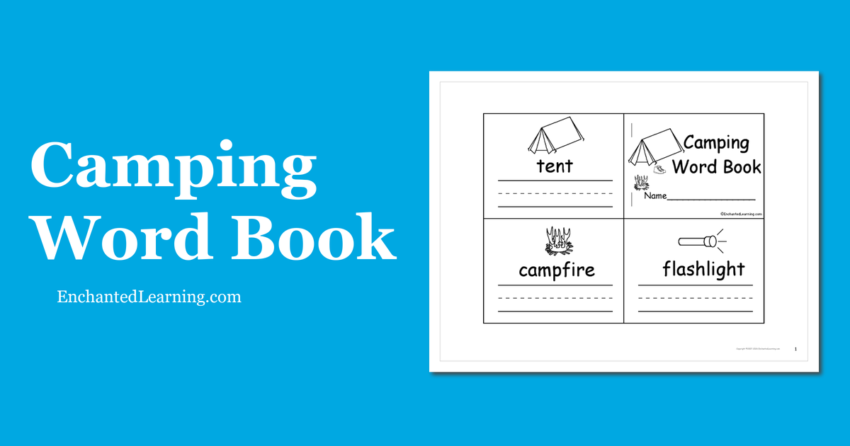 Camping Word Book - Enchanted Learning