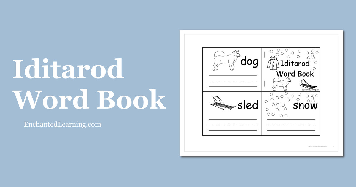 Iditarod Word Book - Enchanted Learning
