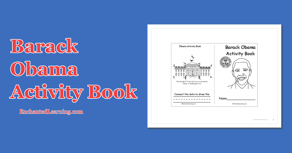Barack Obama Activity Book - Enchanted Learning