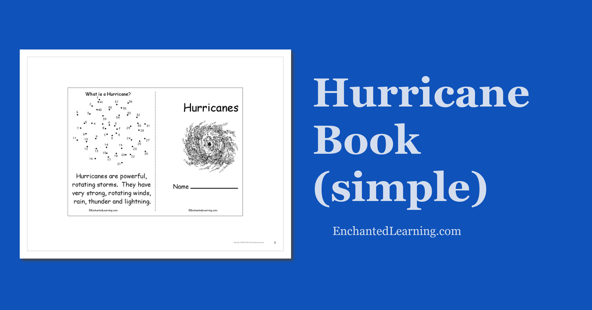Hurricane Book (simple) - Enchanted Learning