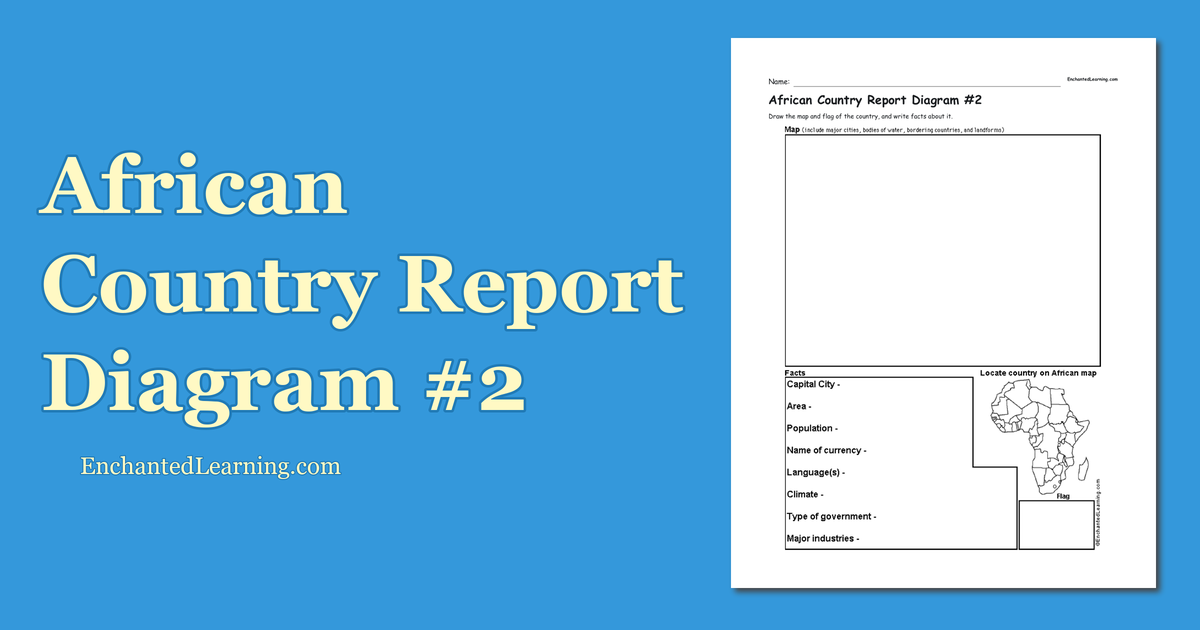 African Country Report Diagram #2 - Enchanted Learning