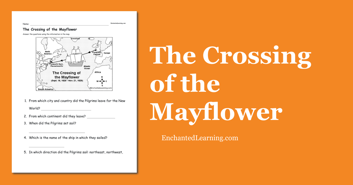 Mayflower Quiz - Enchanted Learning