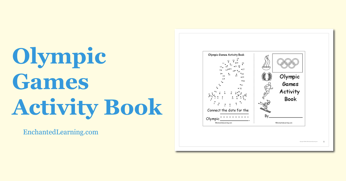 Olympic Games Activity Book - Enchanted Learning