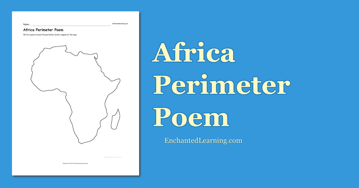 Africa Perimeter Poem - Enchanted Learning