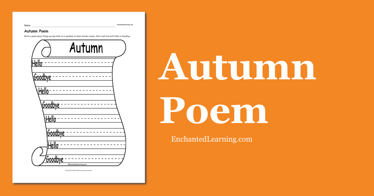 Autumn Poem - Enchanted Learning
