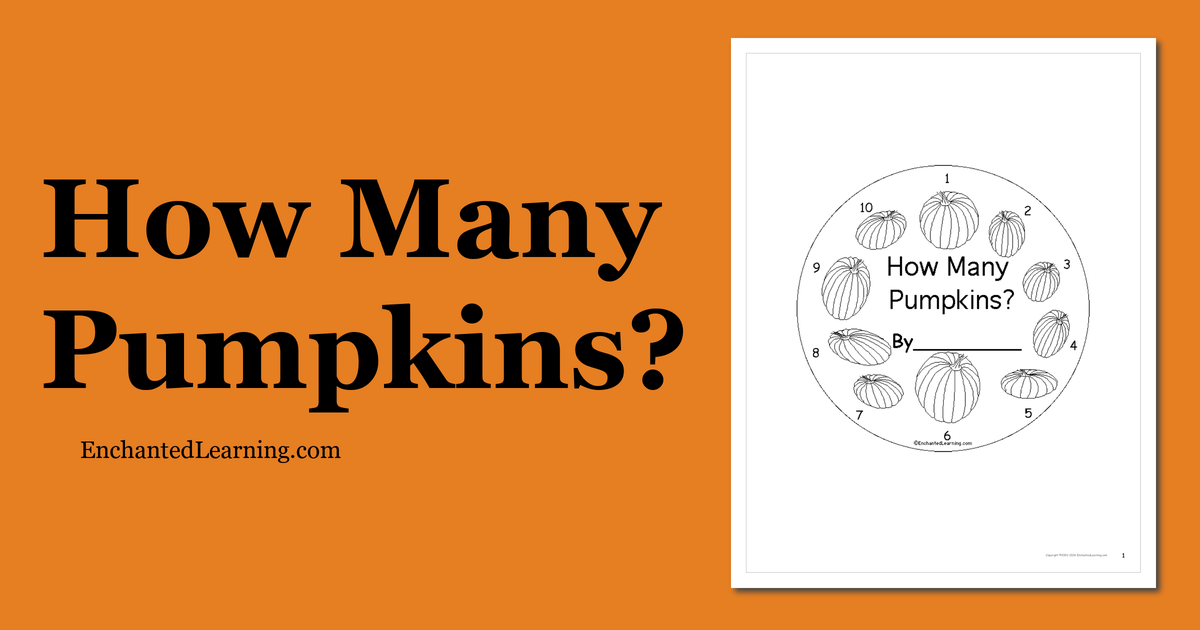 How Many Pumpkins? - Enchanted Learning