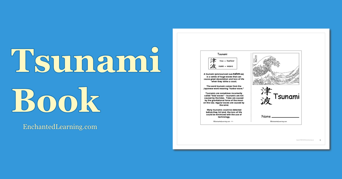 Tsunami Book - Enchanted Learning