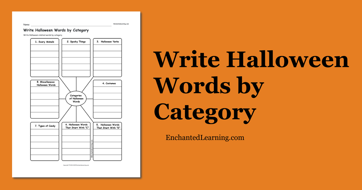 Write Halloween Words By Category Enchanted Learning write-halloween-words-by-category-enchanted-learning